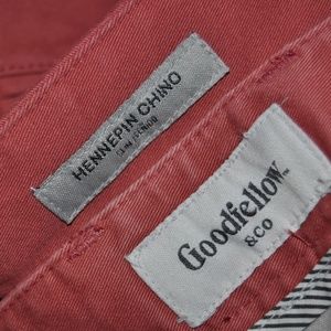 Goodfellow & Co | Pants | New Goodfellow Slim Fit Hennepin Chino Pants ...